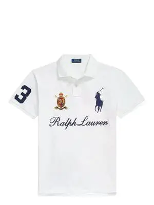 Polo Ralph Lauren Appliqué Polo Shirt - White