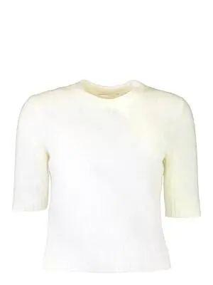 Altuzarra Knitted T-shirt - White