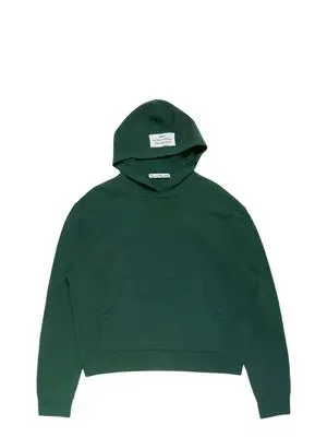 Acne Studios Knitted Hoodie - Green