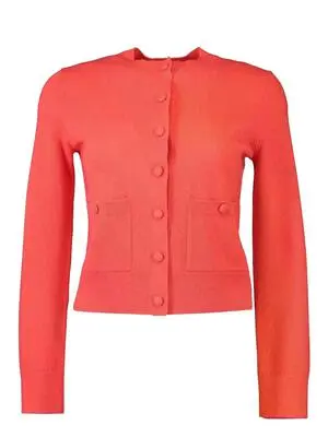 Monique Lhuillier Buttoned Cardigan - Orange