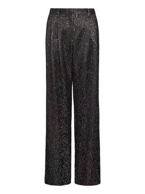 TWP Sequined Wide Leg Trousers