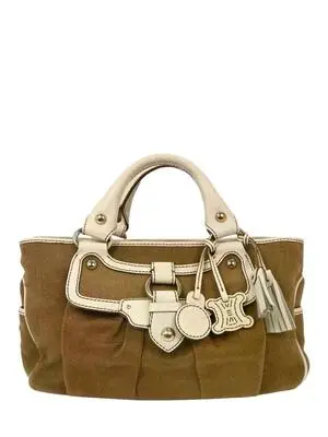 Celine 1990-2000s Top-handle Handbag - Brown