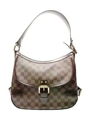 LOUIS VUITTON 2008 Highbury Damier Shoulder Bag - Brown