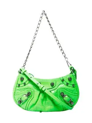 Balenciaga Mini Le Cagole Shoulder Bag - Green