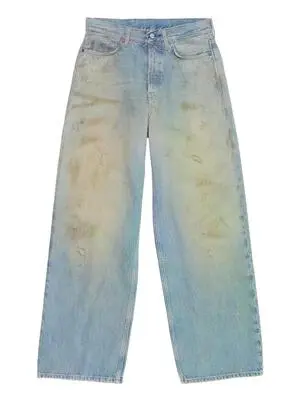 ACNE STUDIOS Acne Studios Leather Patch Jeans