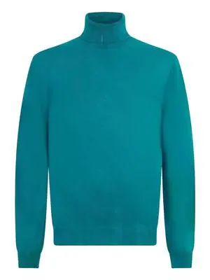 Malo Roll-neck Sweater - Blue