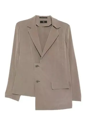 Y’S Y's Asymmetric-Hem Blazer