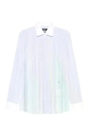 Karl Lagerfeld Striped Modern-fit Shirt - White