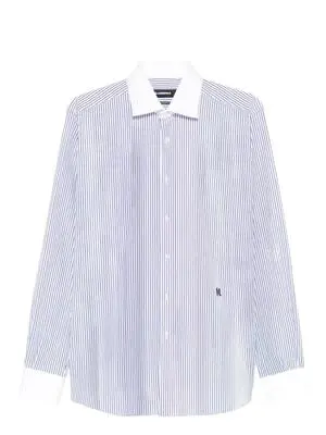 Karl Lagerfeld Striped Modern-fit Shirt - White