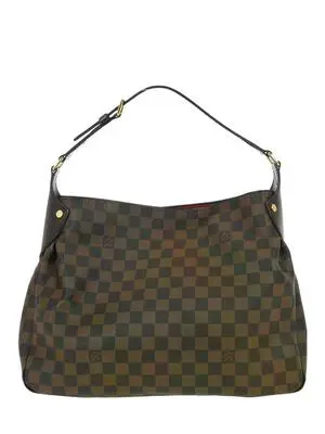 LOUIS VUITTON 2014 Damier Reggia Shoulder Bag - Brown