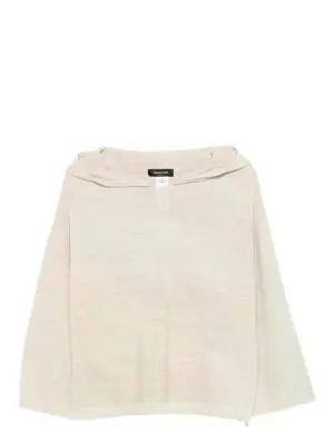 Fabiana Filippi Drawstrings Hem Sweater - Neutrals