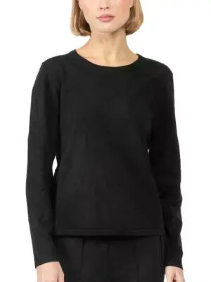 PATRICK ASSARAF Crew-neck Sweater - Black
