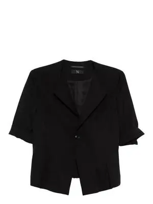 Y’s Gabardine Blazer - Black