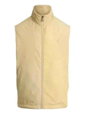 Polo Ralph Lauren Zip-up Mock-neck Gilet - Neutrals