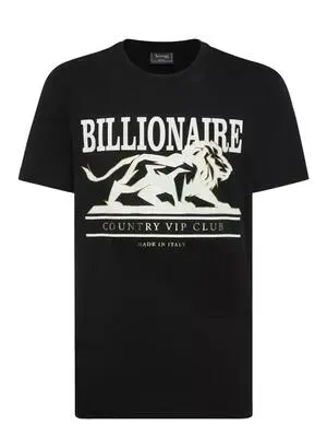 BILLIONAIRE Logo-print T-shirt - Black