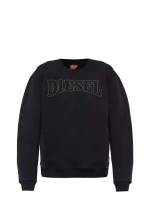 DIESEL® S-norm-v10 Sweatshirt - Black