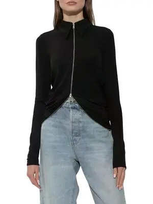 Alexander Wang Zip Top - Black