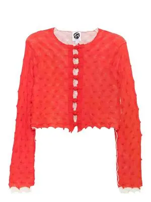 YANYAN Borlor Cardigan - Red