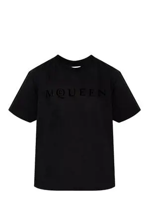 Alexander McQueen Logo-print T-shirt - Black