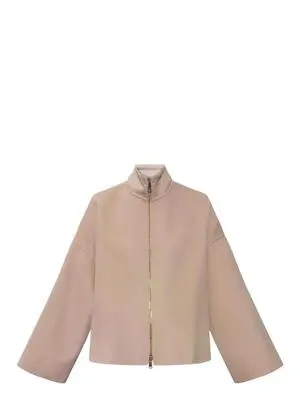 Fabiana Filippi Funnel-neck Zip Jacket - Pink