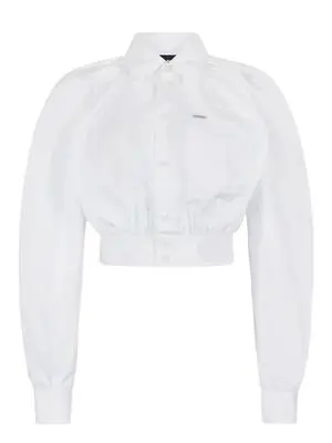 Dsquared2 Logo-plaque Shirt - White
