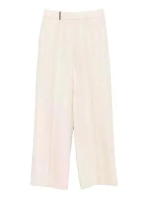 Peserico Straight Trousers - Neutrals