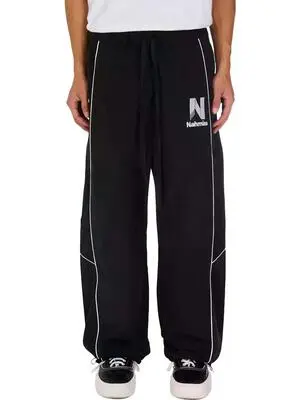 NAHMIAS Logo Warmup Trousers - Black