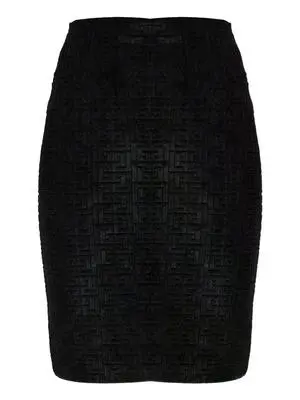 Balmain Pencil Skirt - Black
