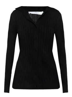 IRO PARIS Ribbed Buttoned Cardigan