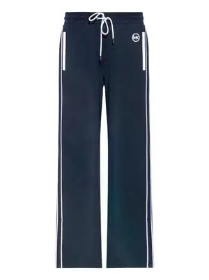 Michael Kors Logo Stripe Track Pants - Blue