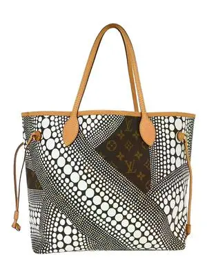 LOUIS VUITTON 2012 Mm Monogram Waves Tote Bag - White