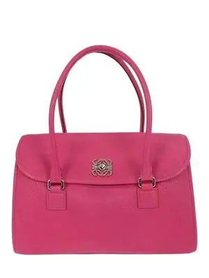 Loewe Logo-plaque Tote Bag - Pink