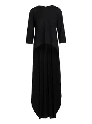 Carolina Herrera Asymmetric Crepe Top - Black