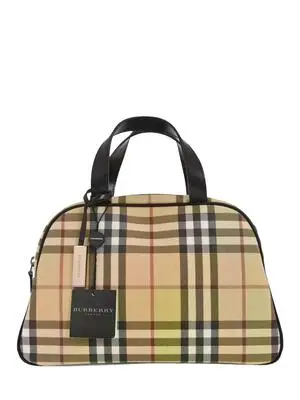 BURBERRY Check-Pattern Handbag