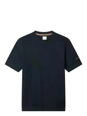 Paul Smith Integrated-rib T-shirt Blue