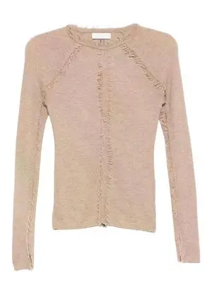 CUDDLEUP Cashmere Top - Brown