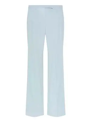 Alexander McQueen Concealed-fastening Trousers - Blue