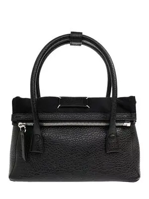 MAISON MARGIELA Leather 5ac Tote - Black