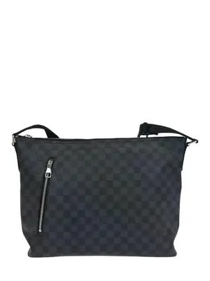 LOUIS VUITTON 2013 Mm Mick Damier Shoulder Bag - Grey