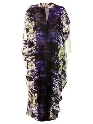 Silvia Tcherassi Ilse Printed Midi Dress - Purple