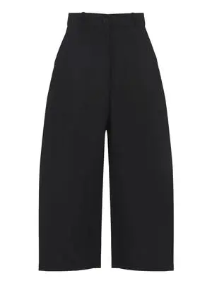 Studio Nicholson Buttoned High-waisted Trousers - Black