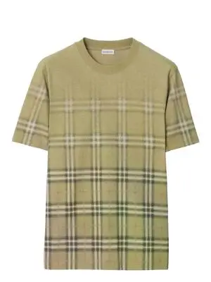Burberry Ip Check T-shirt - Green