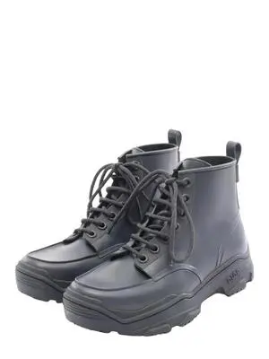 Dior Lace-up Combat Boots - Black