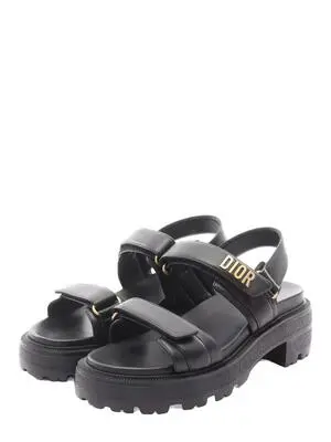 Dior Dioract Platform Sandals - Black