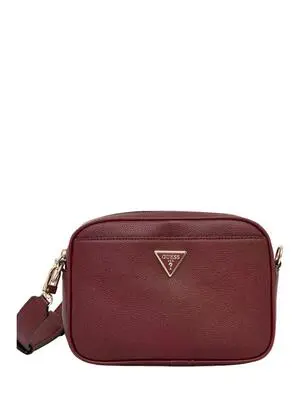 Guess Meridian Logo-plaque Shoulder Bag - Red
