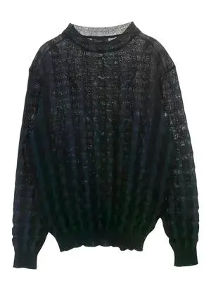 JIL SANDER Crew-neck Long-sleeve Sweater - Black
