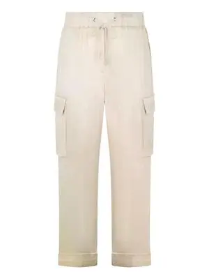 Peserico Elasticated Pocket Trousers - Neutrals