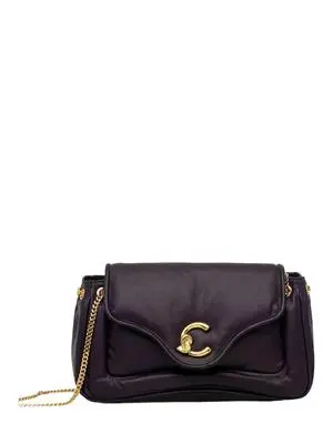 COCCINELLE Flap-top Satchel Bag - Purple