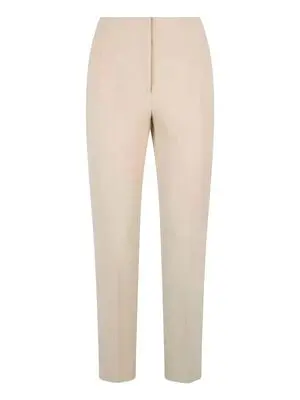 Peserico High-waisted Slim Fit Trousers - Neutrals