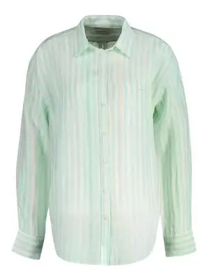 Gant Long-sleeve Striped Shirt - White